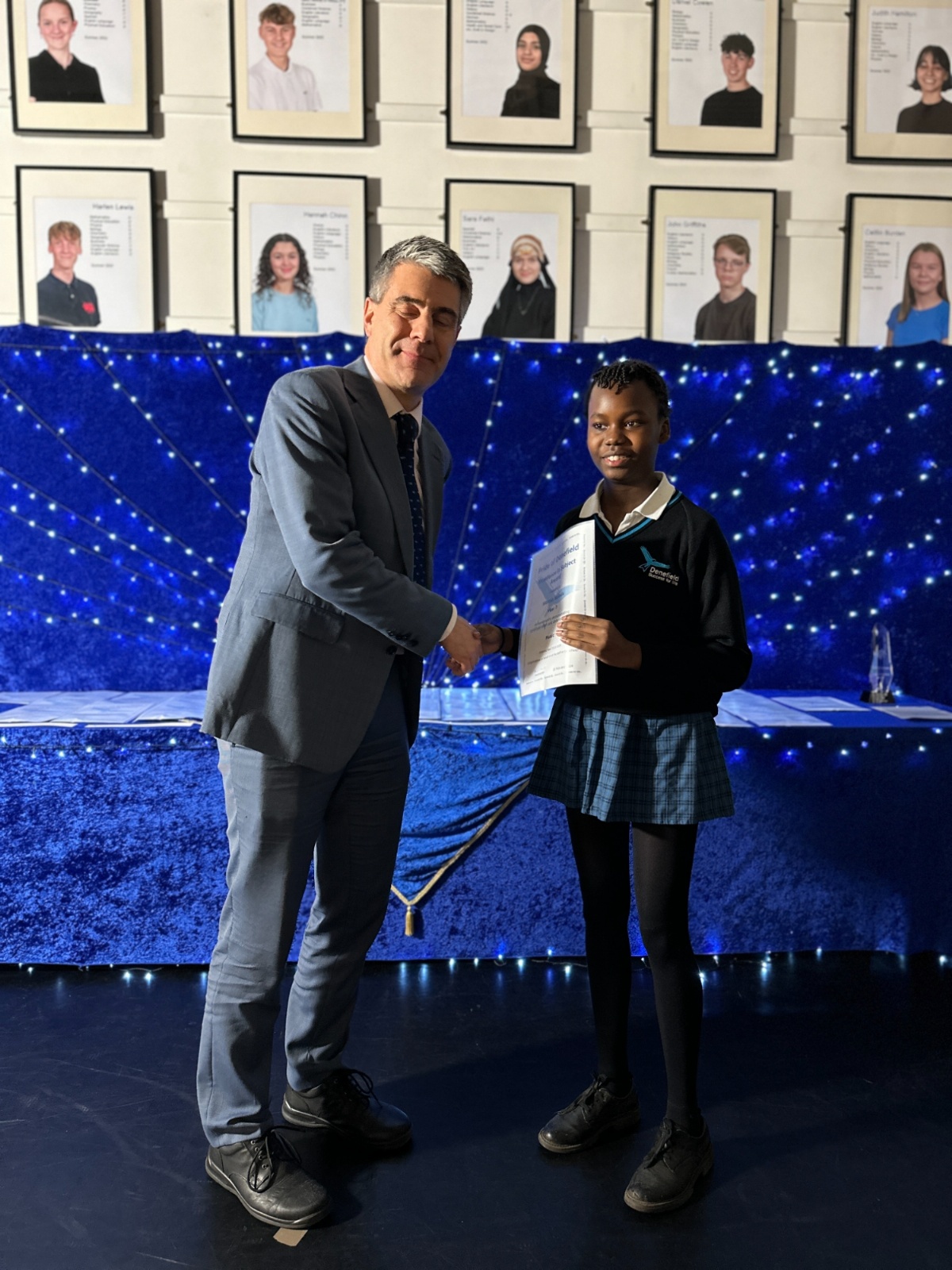 Denefield School - Pride of Denefield - KS3 Awards Evening