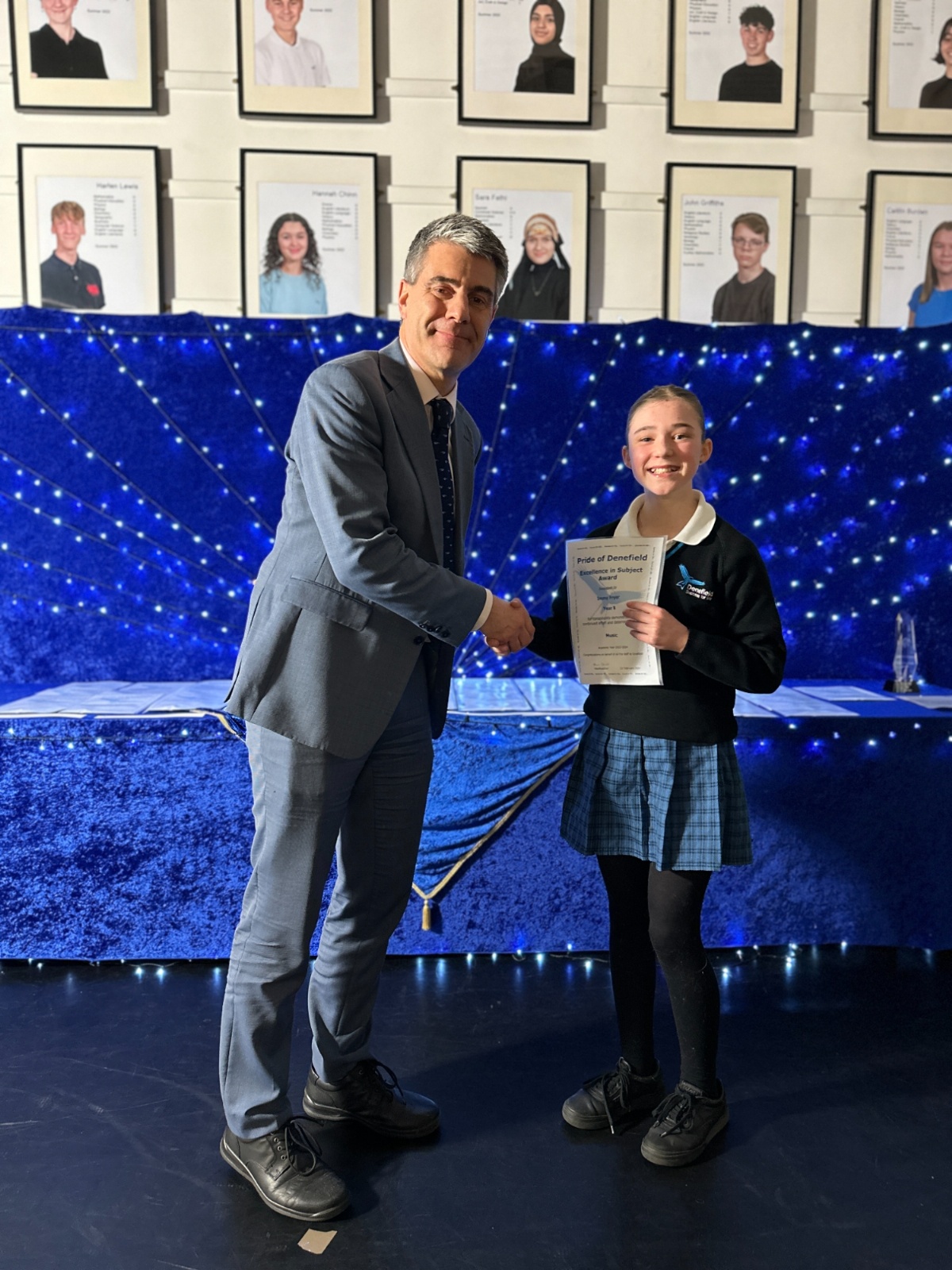 Denefield School - Pride of Denefield - KS3 Awards Evening