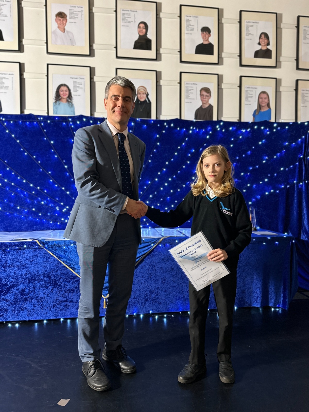 Denefield School - Pride of Denefield - KS3 Awards Evening