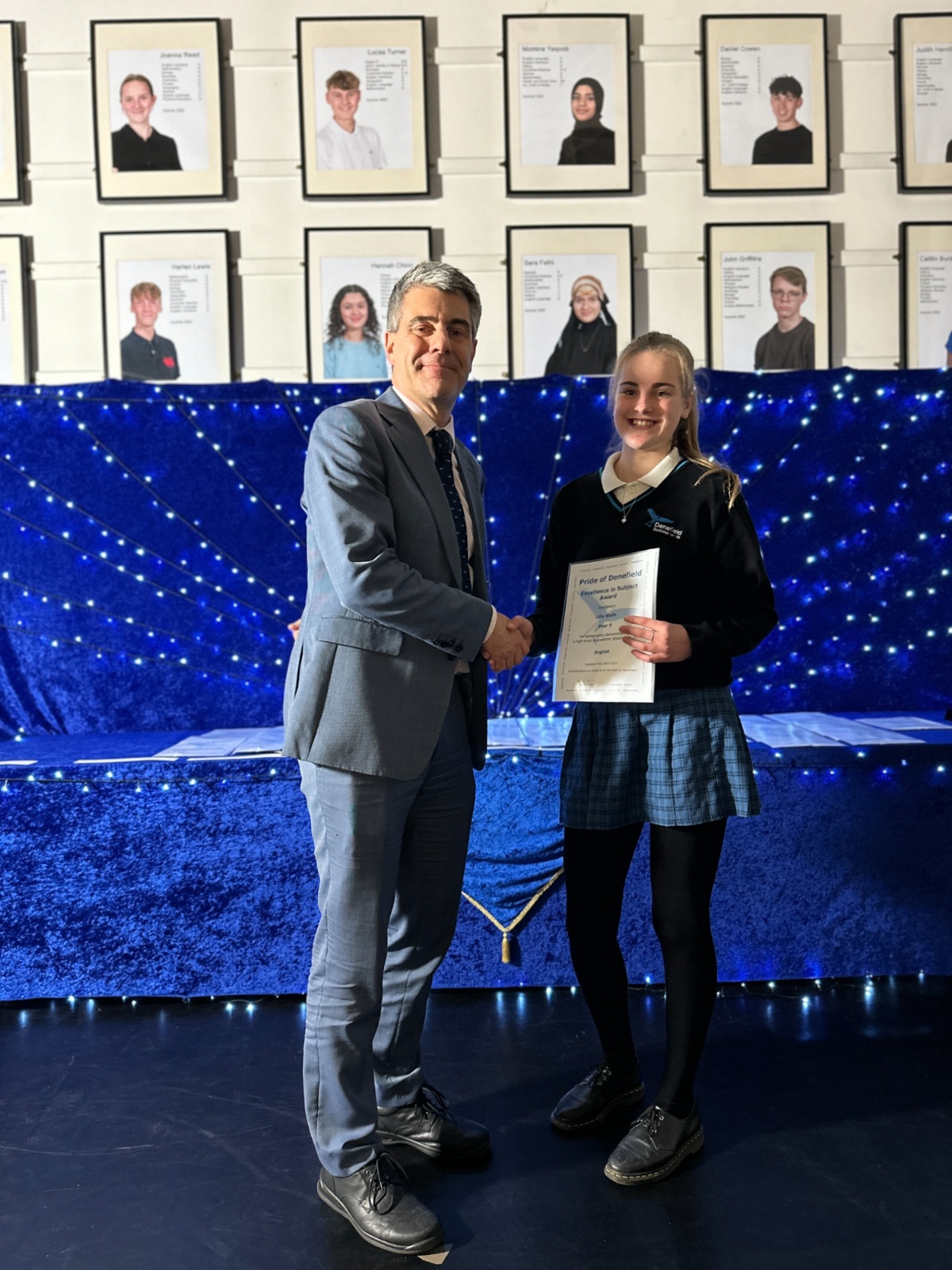 Denefield School - Pride of Denefield - KS3 Awards Evening