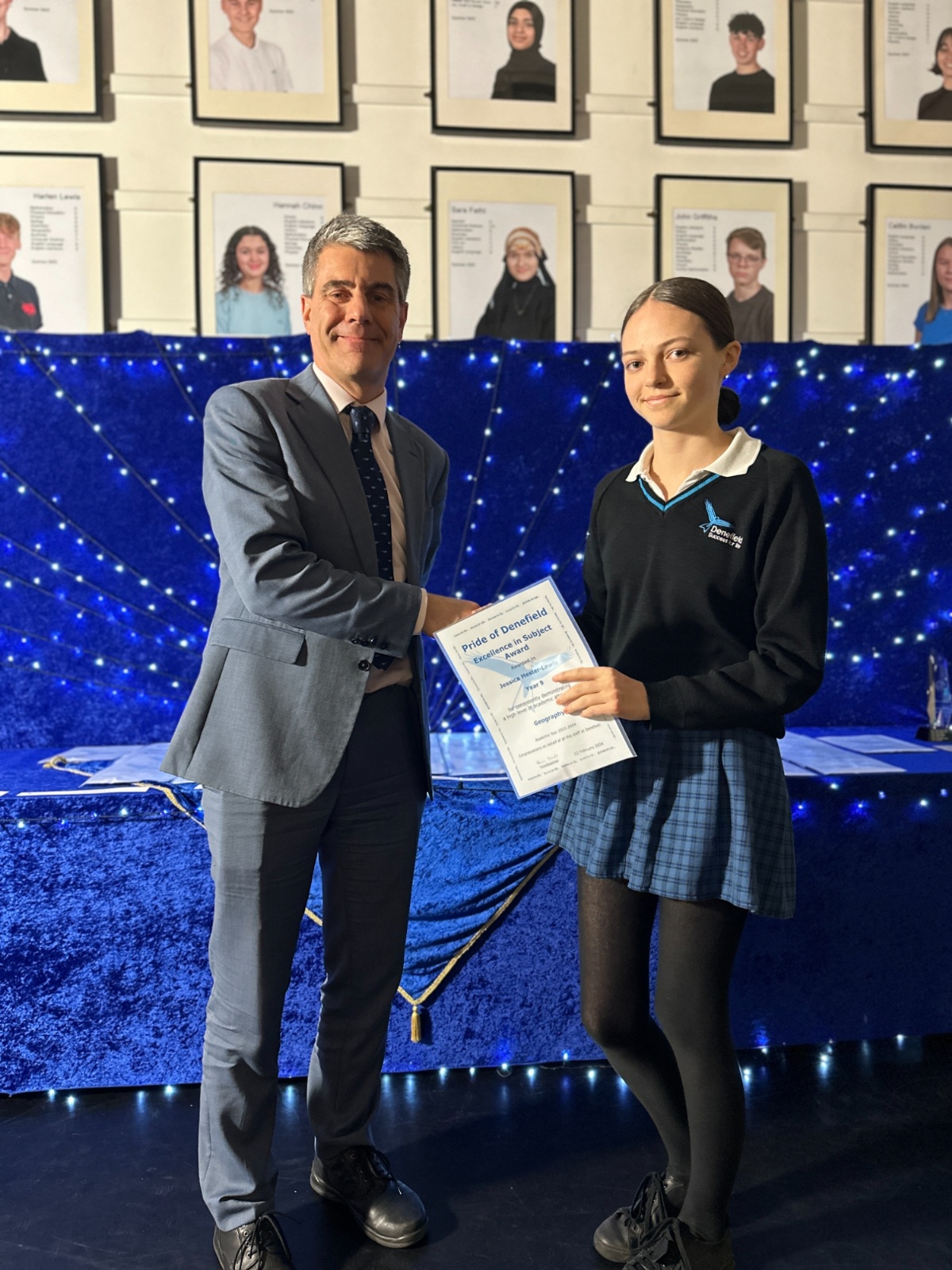 Denefield School - Pride of Denefield - KS3 Awards Evening