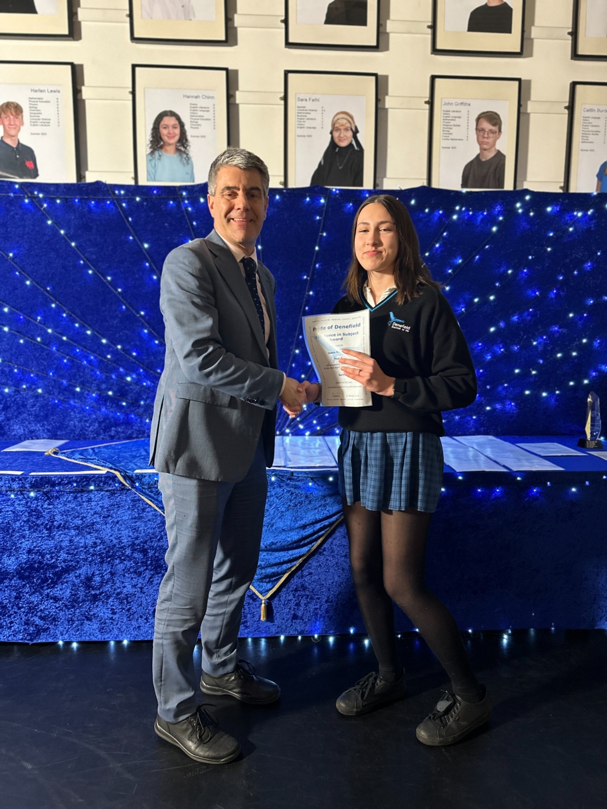 Denefield School - Pride of Denefield - KS3 Awards Evening