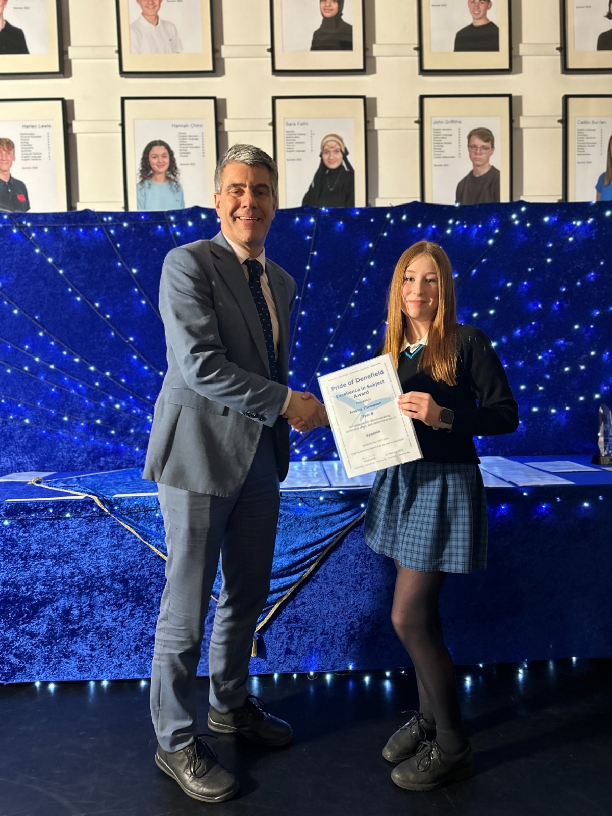 Denefield School - Pride of Denefield - KS3 Awards Evening