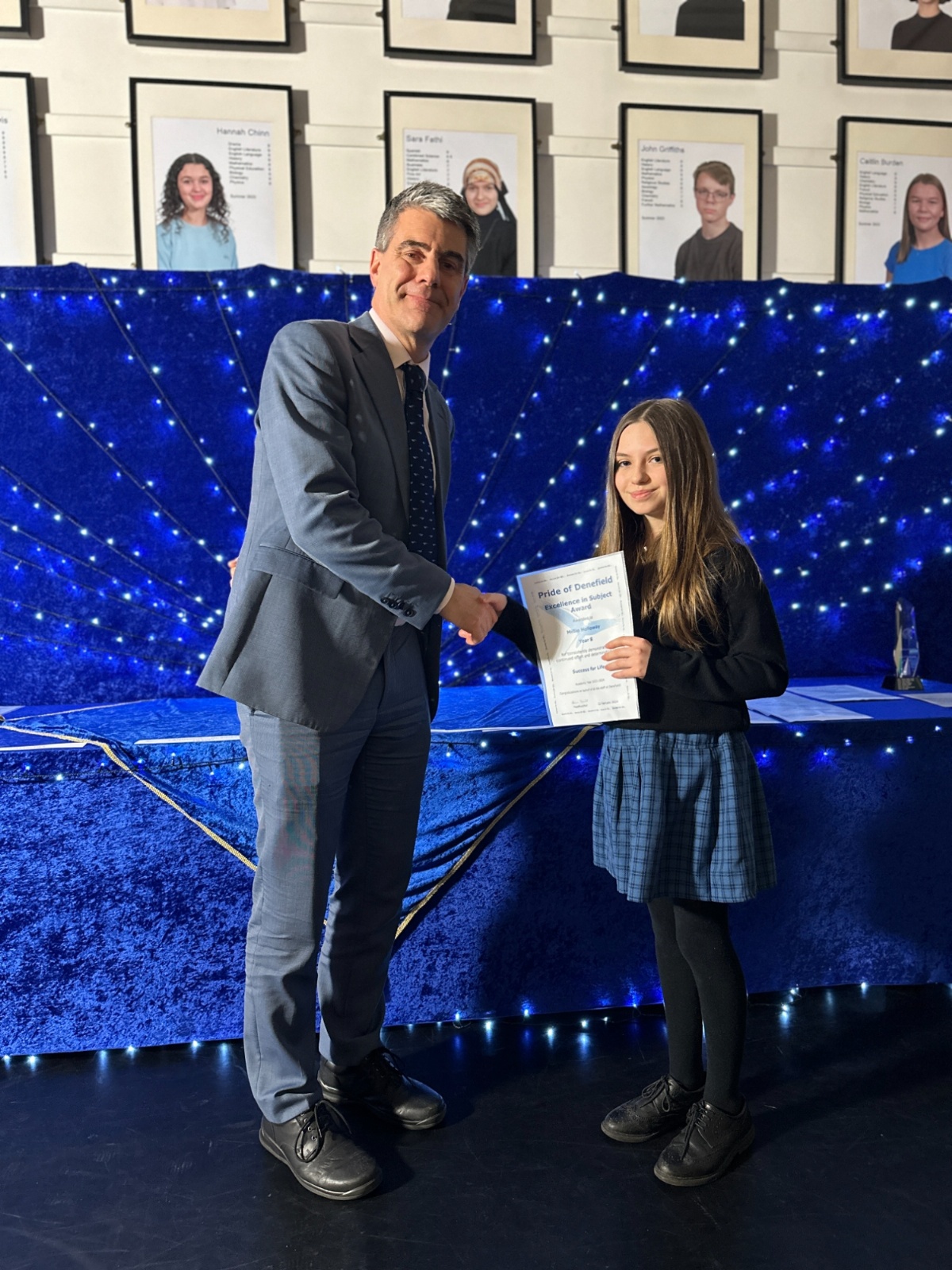 Denefield School - Pride of Denefield - KS3 Awards Evening