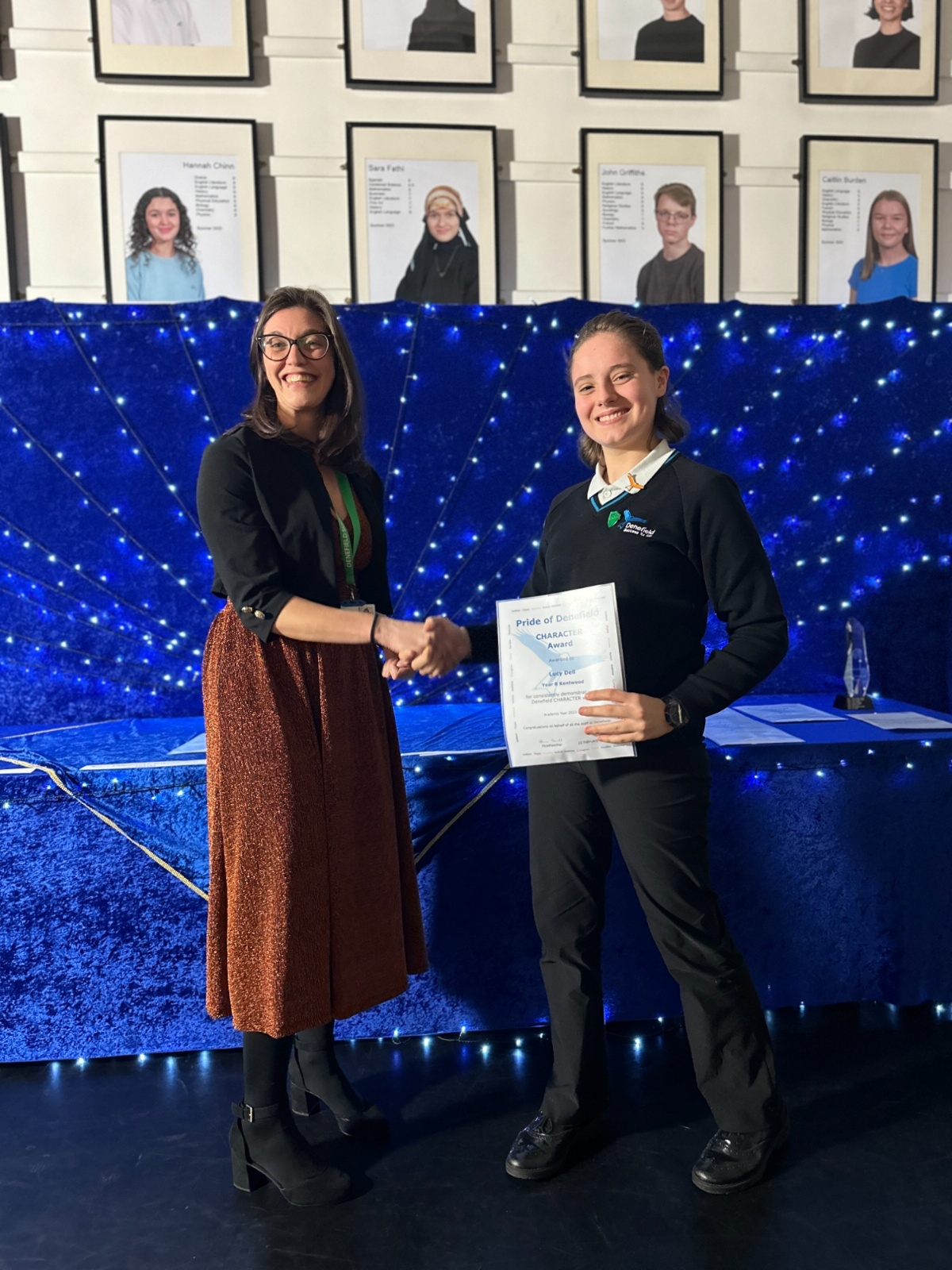 Denefield School - Pride of Denefield - KS3 Awards Evening