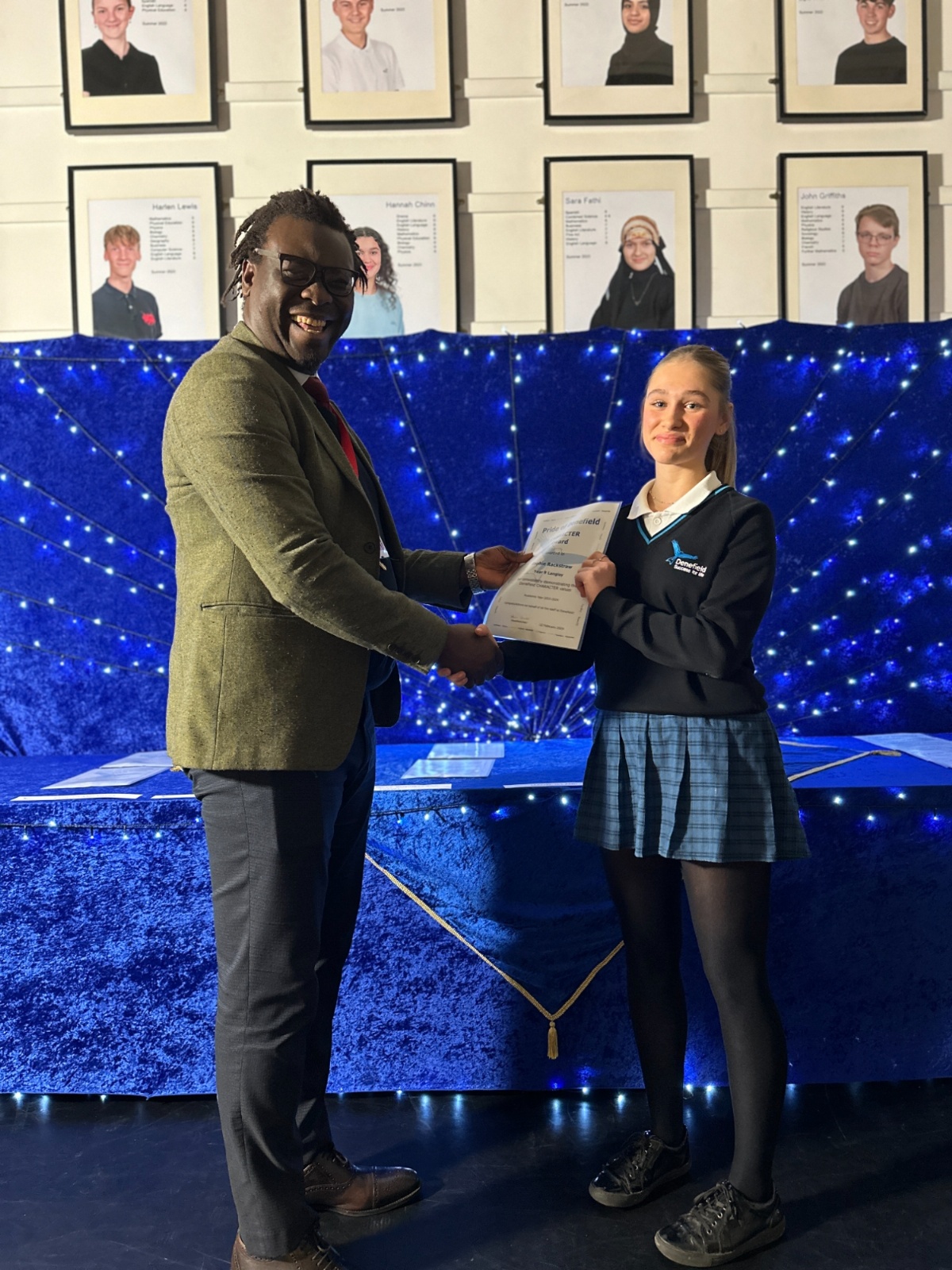 Denefield School - Pride of Denefield - KS3 Awards Evening