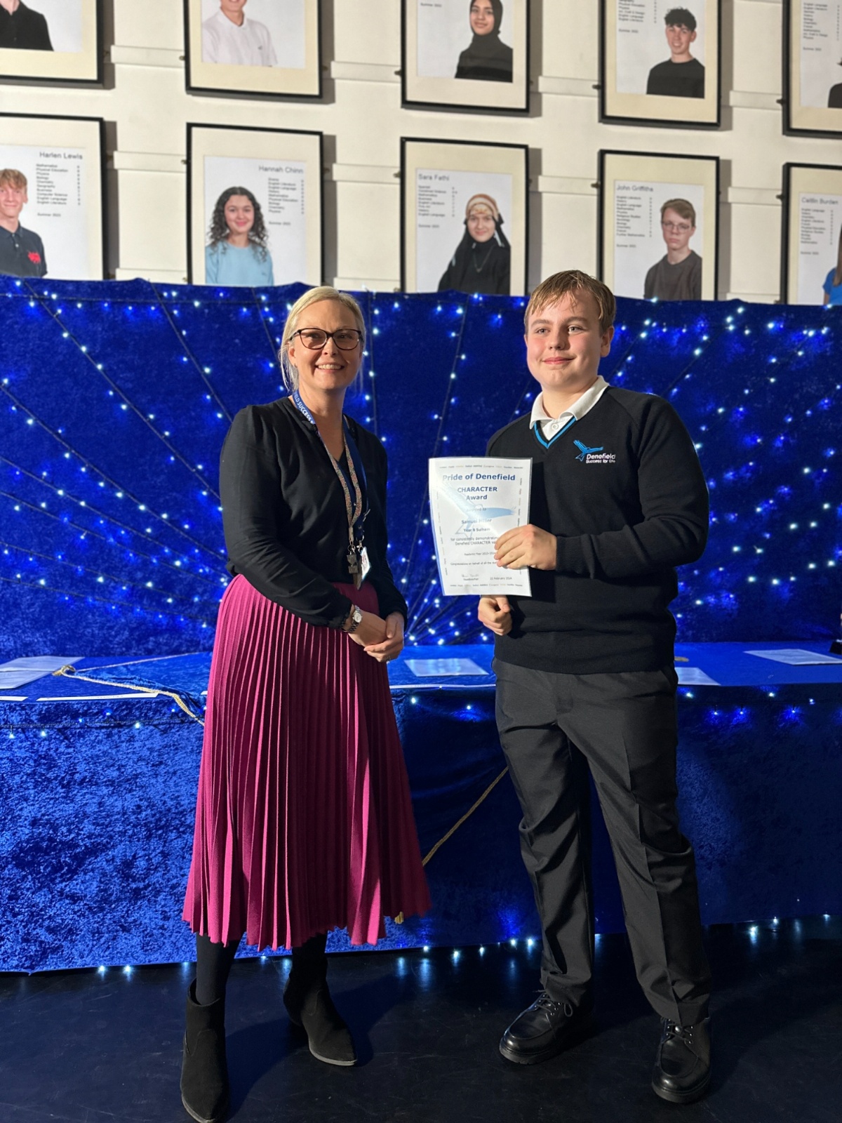 Denefield School - Pride of Denefield - KS3 Awards Evening