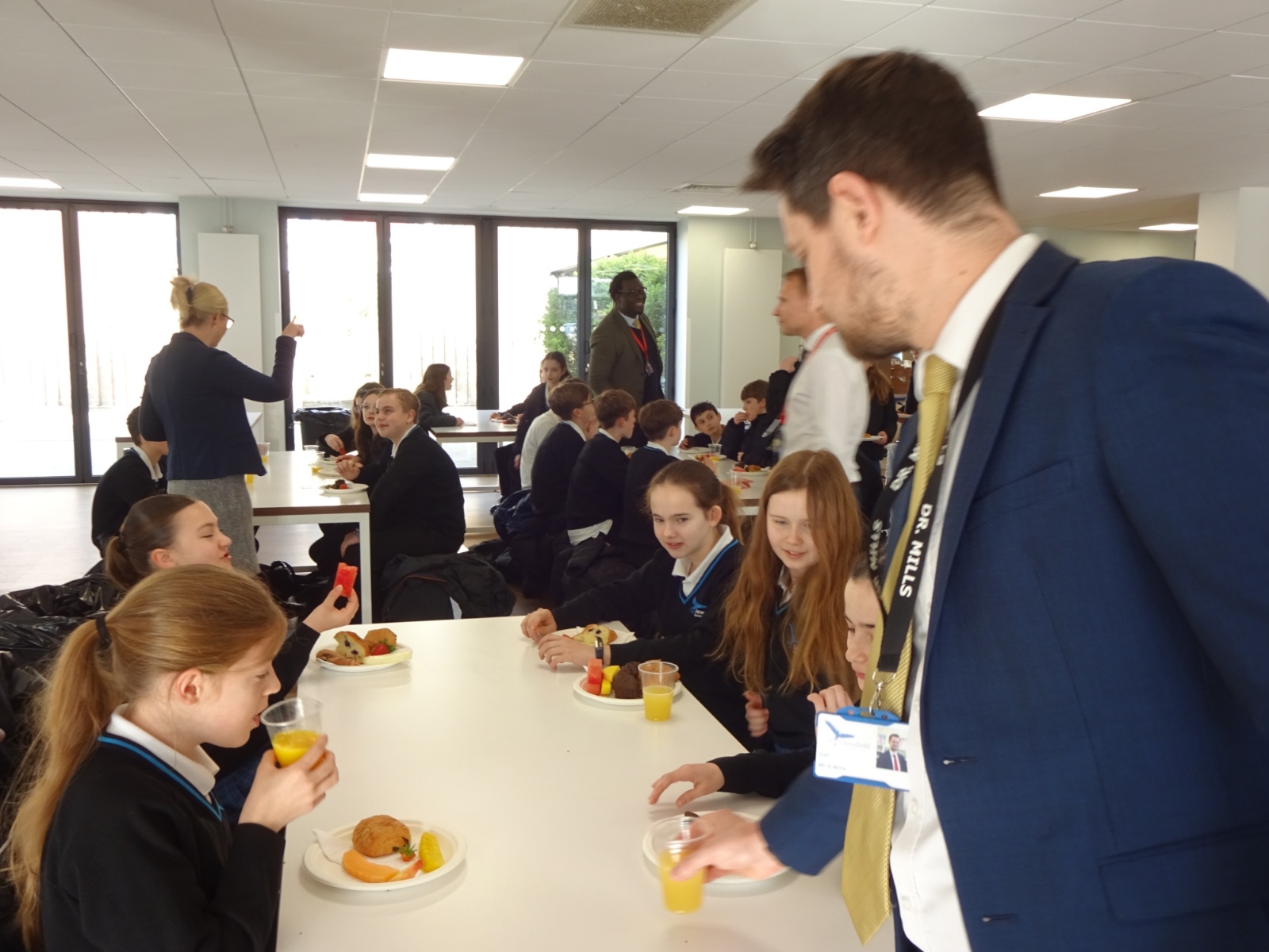 Denefield School - VIP breakfast