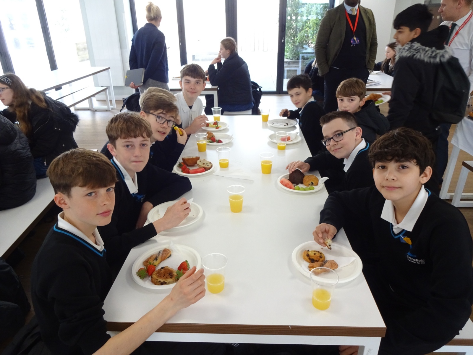 Denefield School - VIP breakfast