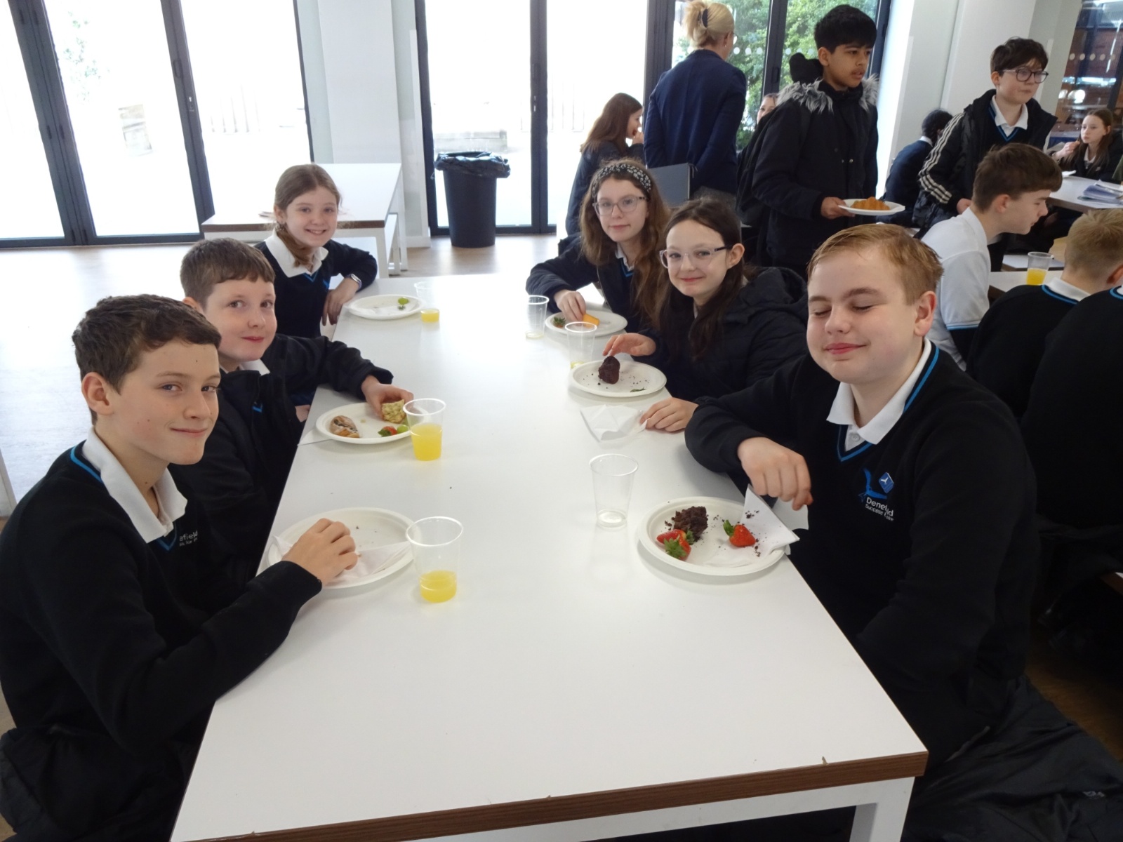 Denefield School - VIP breakfast
