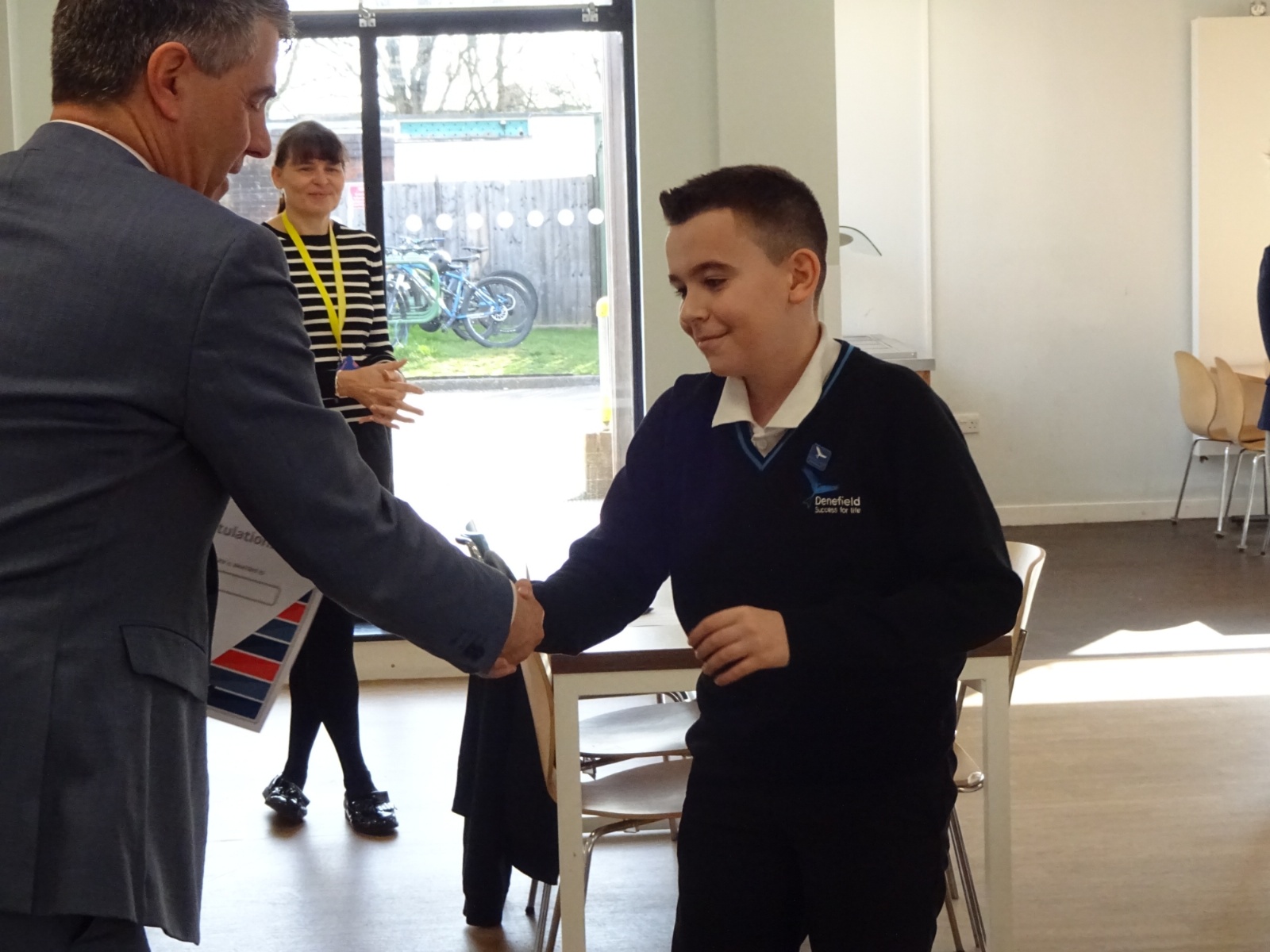 Denefield School - VIP breakfast